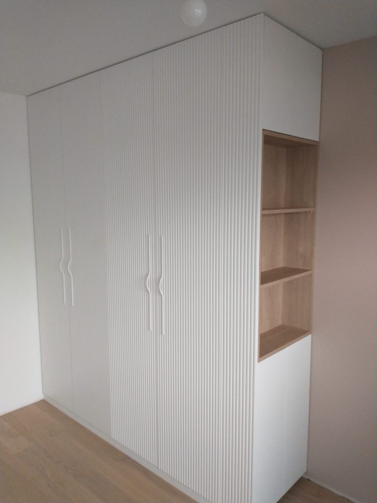 fronty ryflowane | Kuchnie na wymiar, szafy wnękowe. Katowice